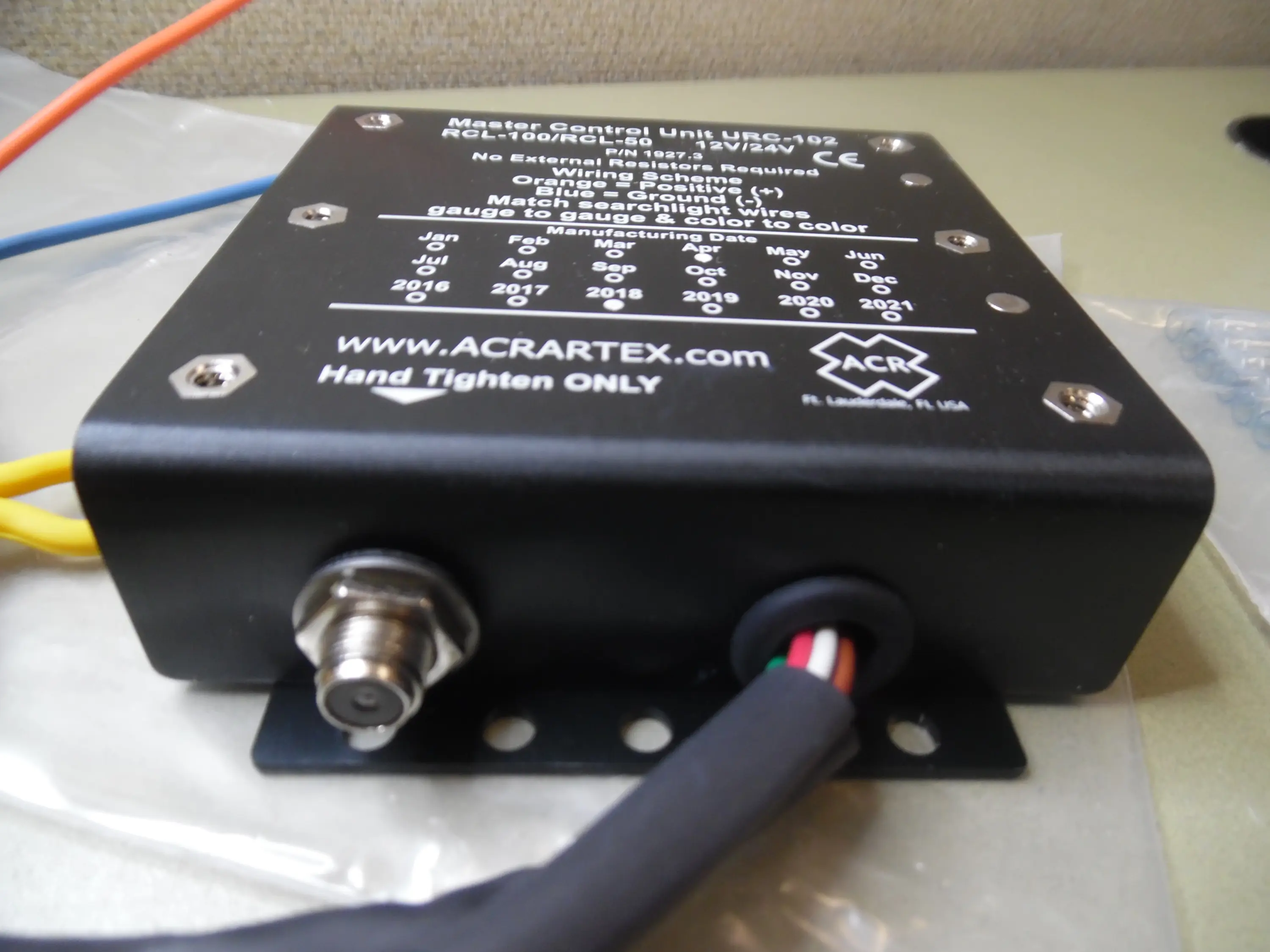 ACR URC-102 Master Control Unit 12V/24V f/ RCL-50/100 -New - Max Marine ...
