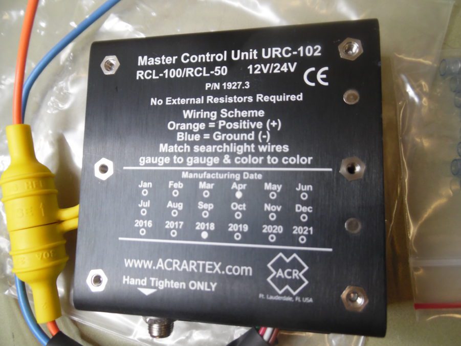 ACR URC-102 Master Control Unit 12V/24V f/ RCL-50/100 -New - Max Marine ...