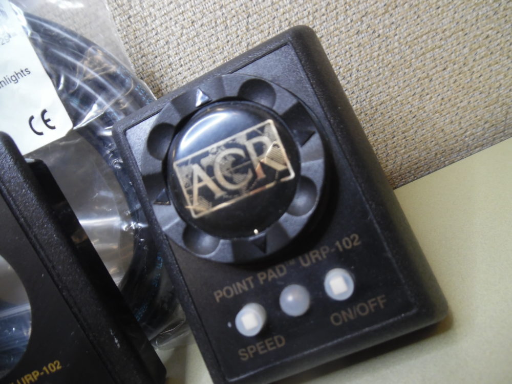ACR URP-102 Point Pad Control w/ Cable / Flush Mount Bezel f/ RCL-100D ...