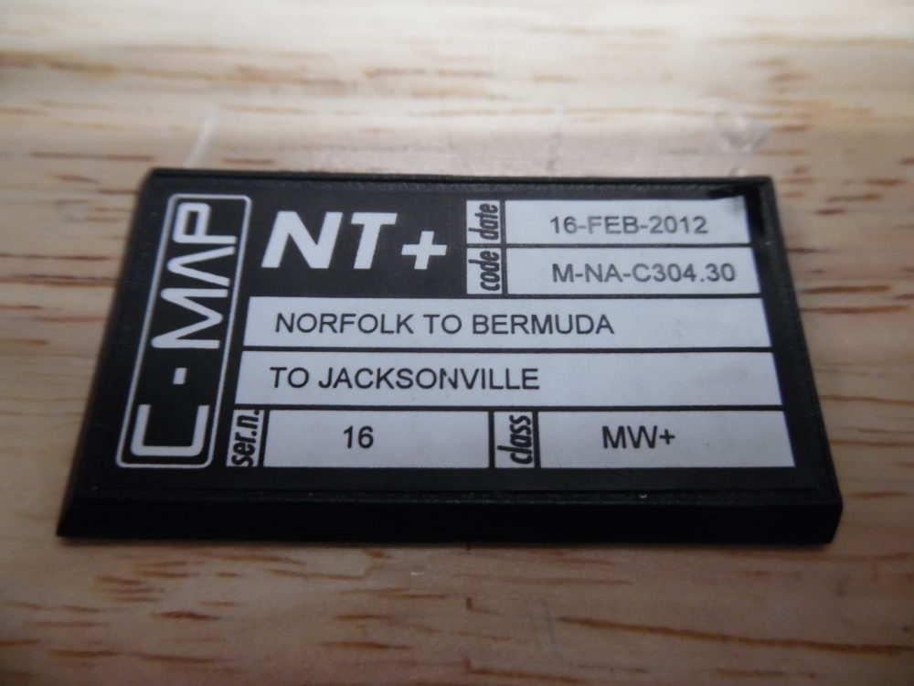 C-Map NT+ C-card Format - M-NA-C304.30 Norfolk to Bermuda to ...
