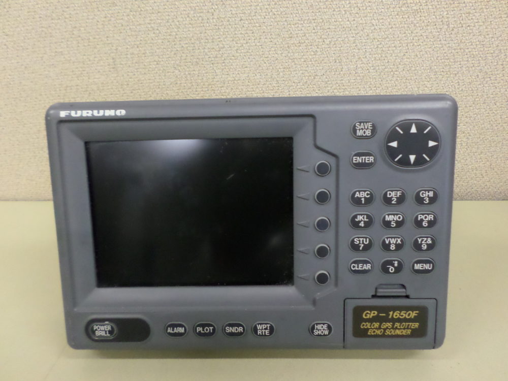 Furuno GP-1650F Navionics GPS/ Chartplotter/ Sounder - Tested - w/ Sun ...