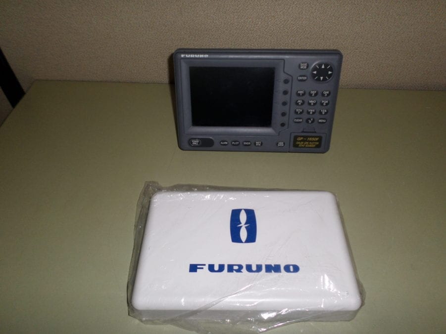 Furuno GP-1650F Navionics GPS/ Chartplotter/ Sounder - Tested - w/ Sun ...