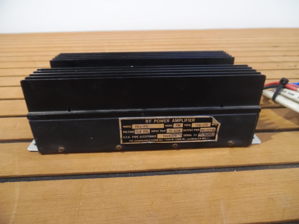 TPL PA3-1FE RF POWER AMPLIFIER 136-175 MHZ - Max Marine Electronics