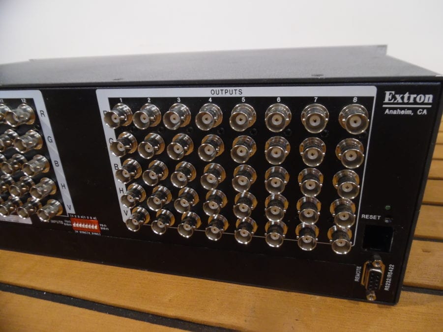Extron E16631 Crosspoint 300 Series 128 HV Wide band Matrix Switcher w/ ADSP - Max Marine ...