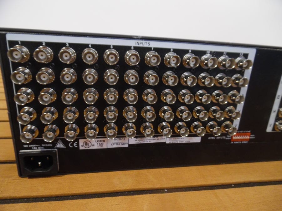 Extron E16631 Crosspoint 300 Series 128 HV Wide band Matrix Switcher w ...