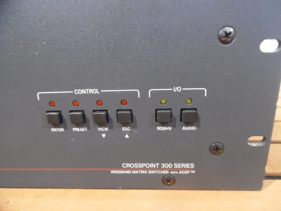 Extron E16631 Crosspoint 300 Series 128 HV Wide band Matrix Switcher w ...