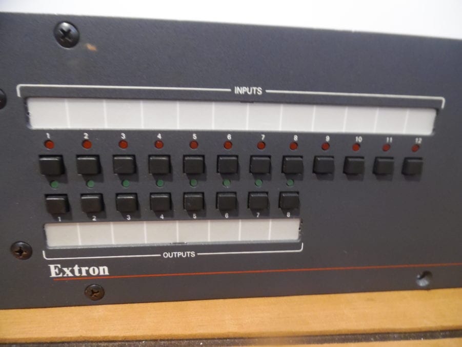 Extron E16631 Crosspoint 300 Series 128 HV Wide band Matrix Switcher w ...