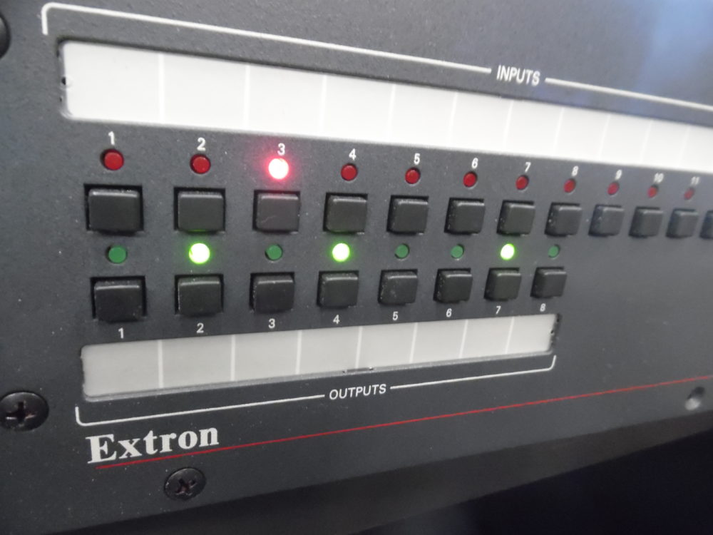 Extron E16631 Crosspoint 300 Series 128 HV Wide band Matrix Switcher w ...