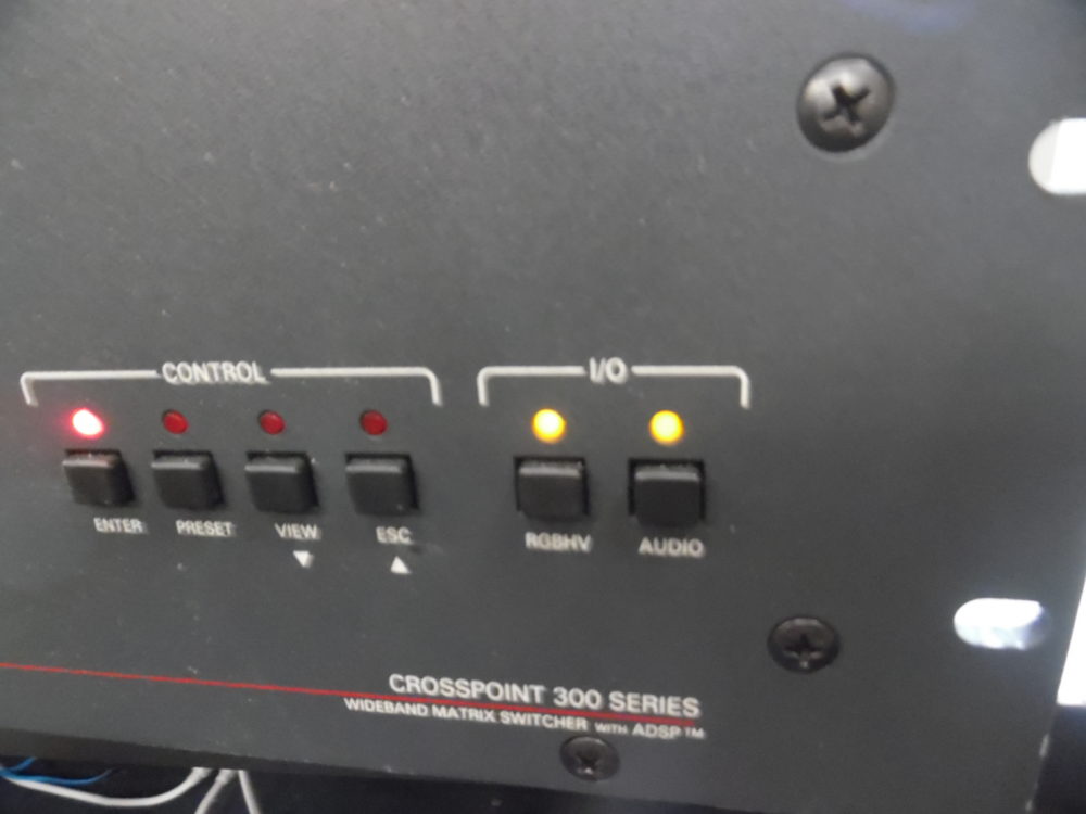 Extron E16631 Crosspoint 300 Series 128 HV Wide band Matrix Switcher w ...