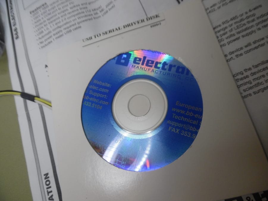 B&B ELECTRONICS USPTL4 ULINK USB TO RS-422 / RS-485 CONVERTER W ...