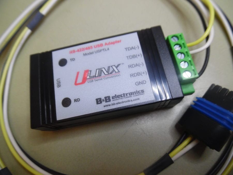 B&B ELECTRONICS USPTL4 ULINK USB TO RS-422 / RS-485 CONVERTER W ...