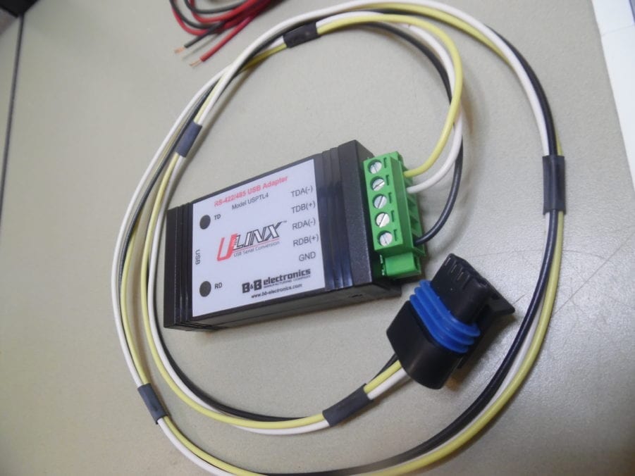 B&B ELECTRONICS USPTL4 ULINK USB TO RS-422 / RS-485 CONVERTER W ...