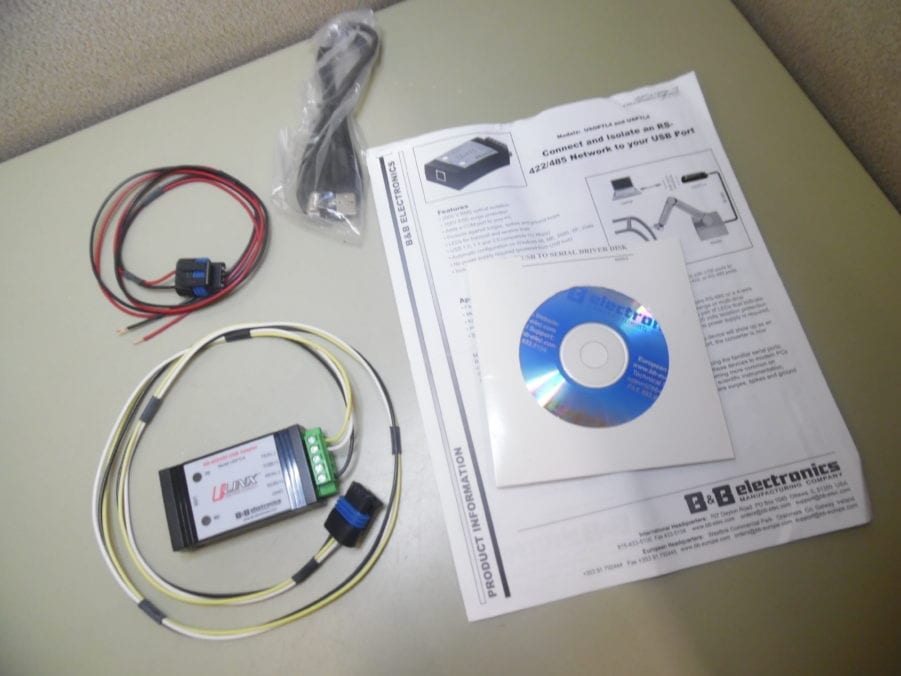 B&B ELECTRONICS USPTL4 ULINK USB TO RS-422 / RS-485 CONVERTER W ...