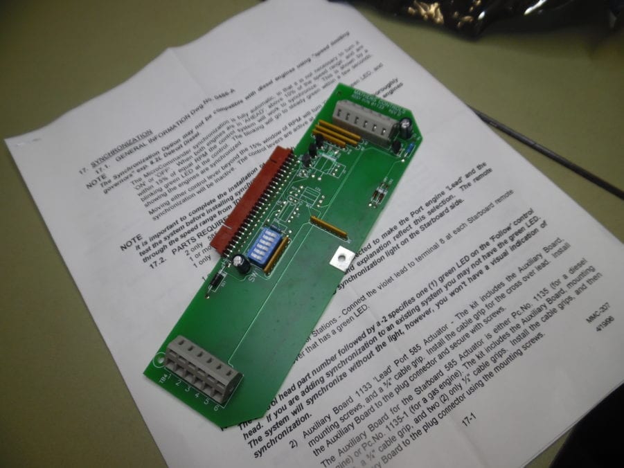 Mathers Controls 01133 Rev. D Marine Engine MicroCommander ...