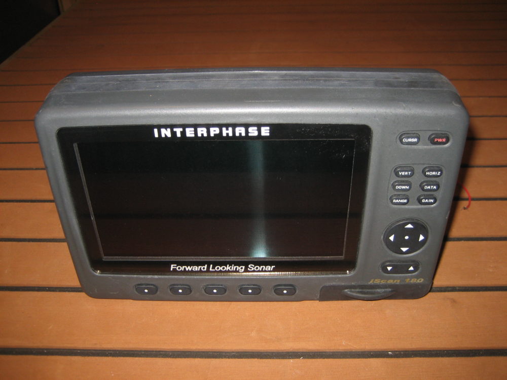 Interphase iScan 180 Color Sonar DISPLAY UNIT ONLY - Working Condition ...