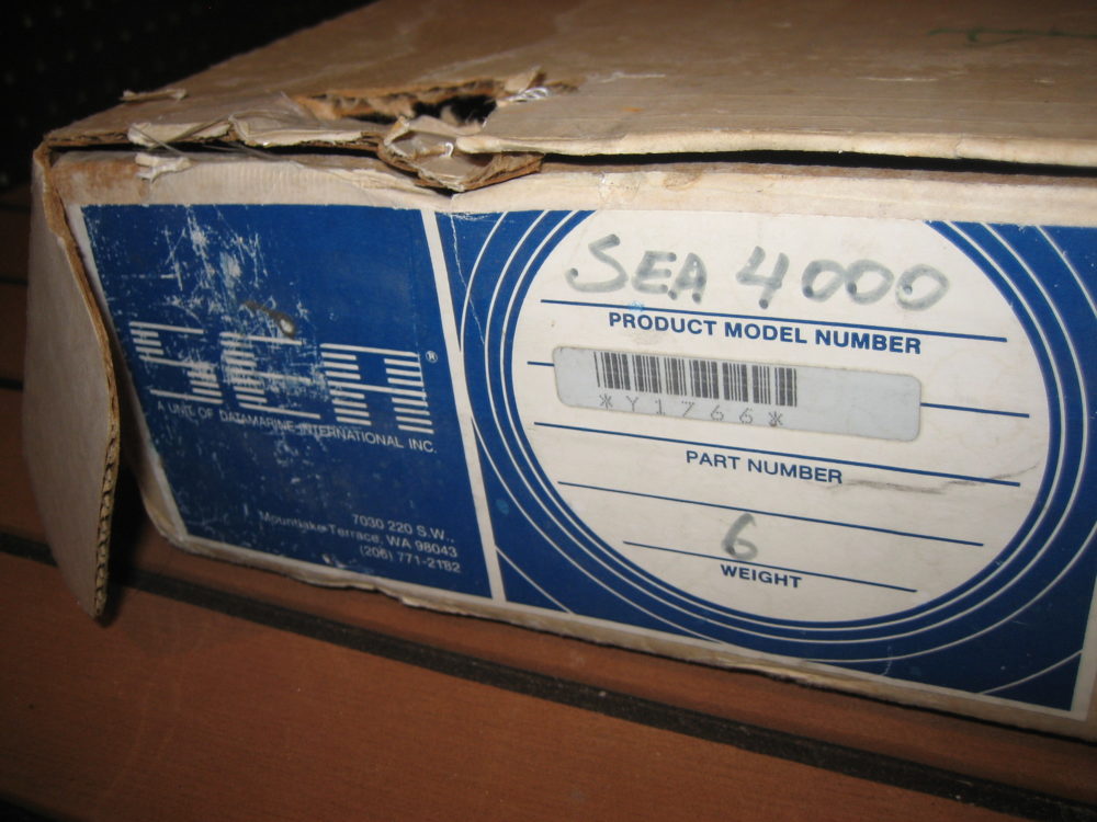 SEA 4000 SEAFAX Unit for SSB? Single Sideband? - Max Marine Electronics