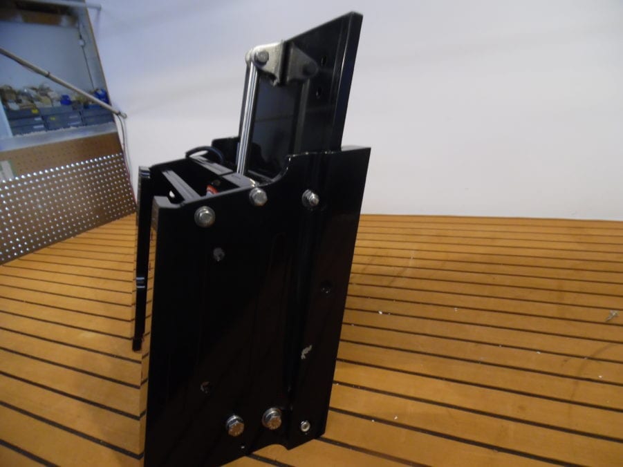 Bob's Machine Shop Jack Plate w/ Motor - Black Powder Coat - Max Marine ...