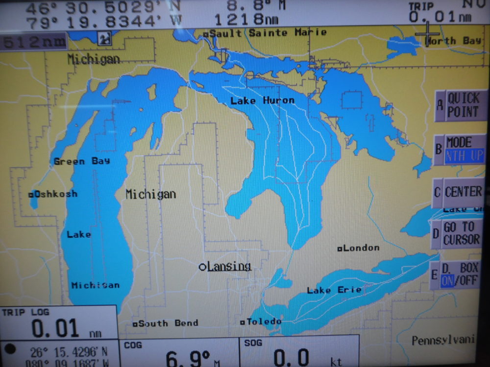 C-MAP Great Lakes, North East Coast & Appr. SD Format Chart Card 2017 ...