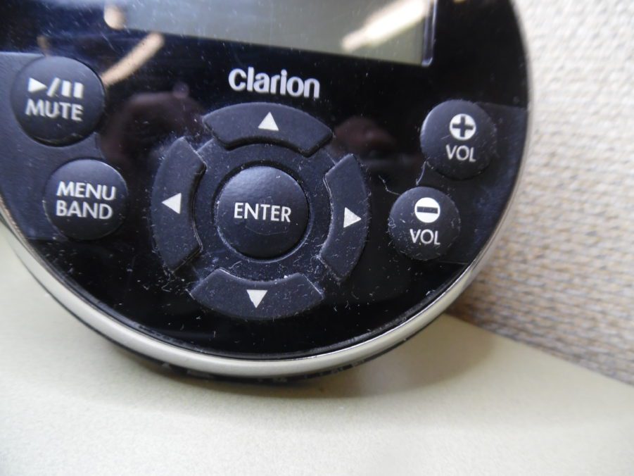 Clarion MW1 Marine Wired Remote Unit w/ Bracket and 10' Extension Cable ...