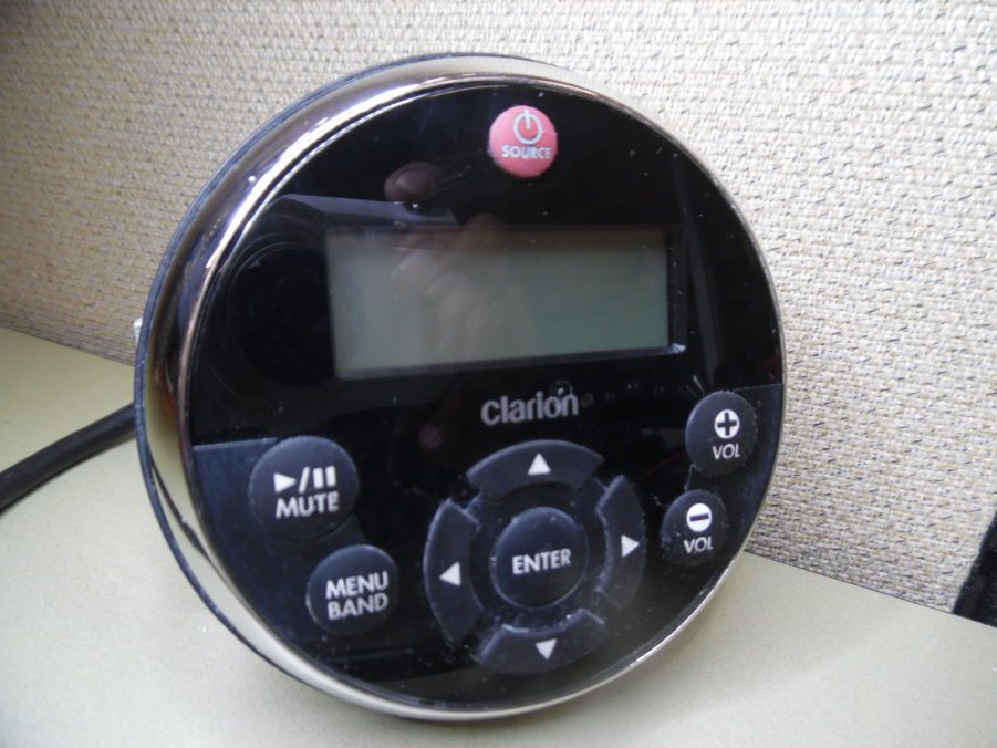 Clarion MW1 Marine Wired Remote Unit w/ Bracket and 10' Extension Cable ...
