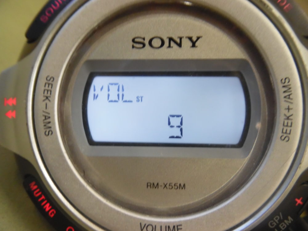 Sony RM-X55M Marine Wired Remote Control Commander - Max Marine Electronics