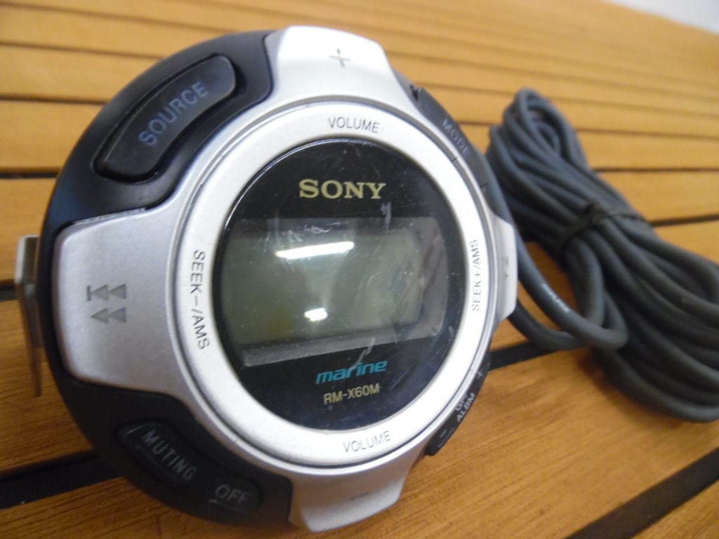 Sony RM-X60M Marine Wired Remote Control Commander + Extension Cable ...