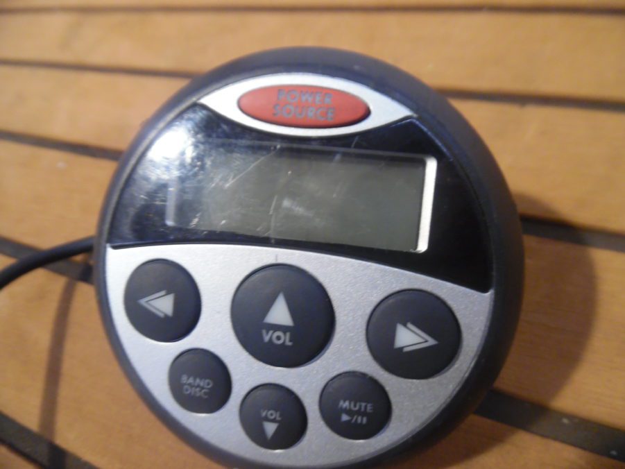 Clarion CMRC1-SB Waterproof Marine Wired Remote Control 6-Pin - Max ...