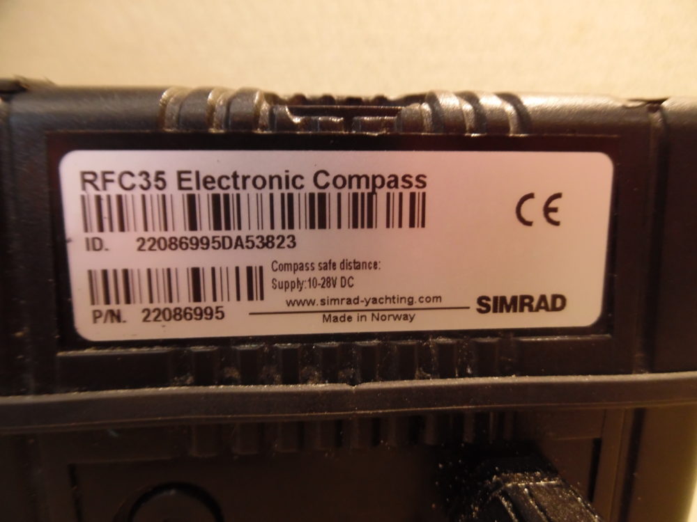 Simrad RFC35 Compass f/ AP20 AP21 AP22 etc 22081459 90 Day Warr Tested ...