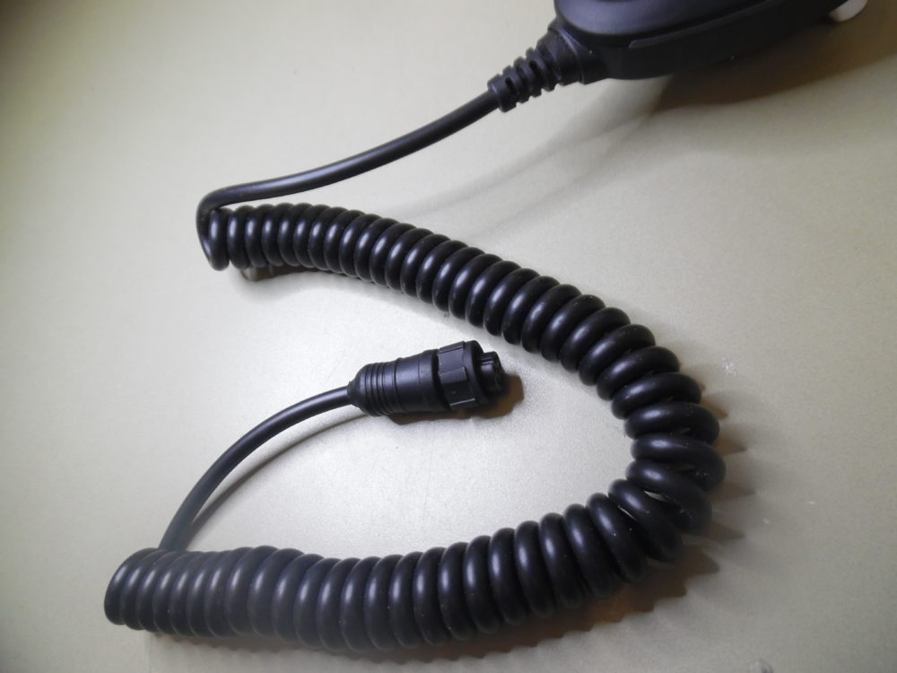 ICOM HM-205RB Microphone Mic for IC-M506 Rear Connector - Fully Tested ...