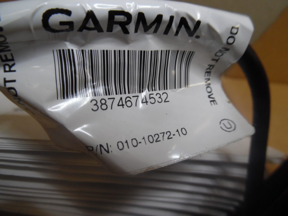 Garmin 010-10272-01 Transom Mount Depth / Temp TRANSDUCER 50/200kHz 8 ...