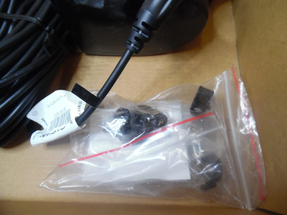 Garmin 010-10272-01 Transom Mount Depth / Temp TRANSDUCER 50/200kHz 8 ...