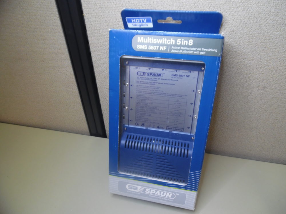 Spaun SMS 5807 NF SAT MultiSwitch 5 IN 8 - Free US Shipping - Max ...