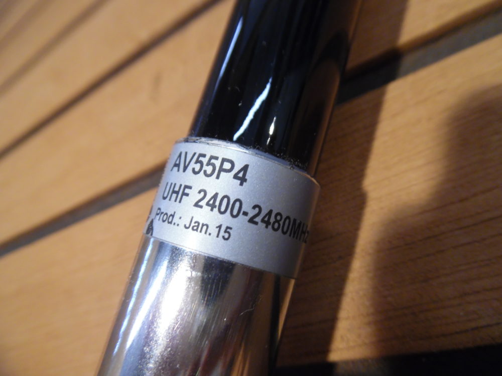 Comrod AV55P4 WLAN WiFi 4' Antenna 2400-2480 Mhz 21076 - Max Marine ...