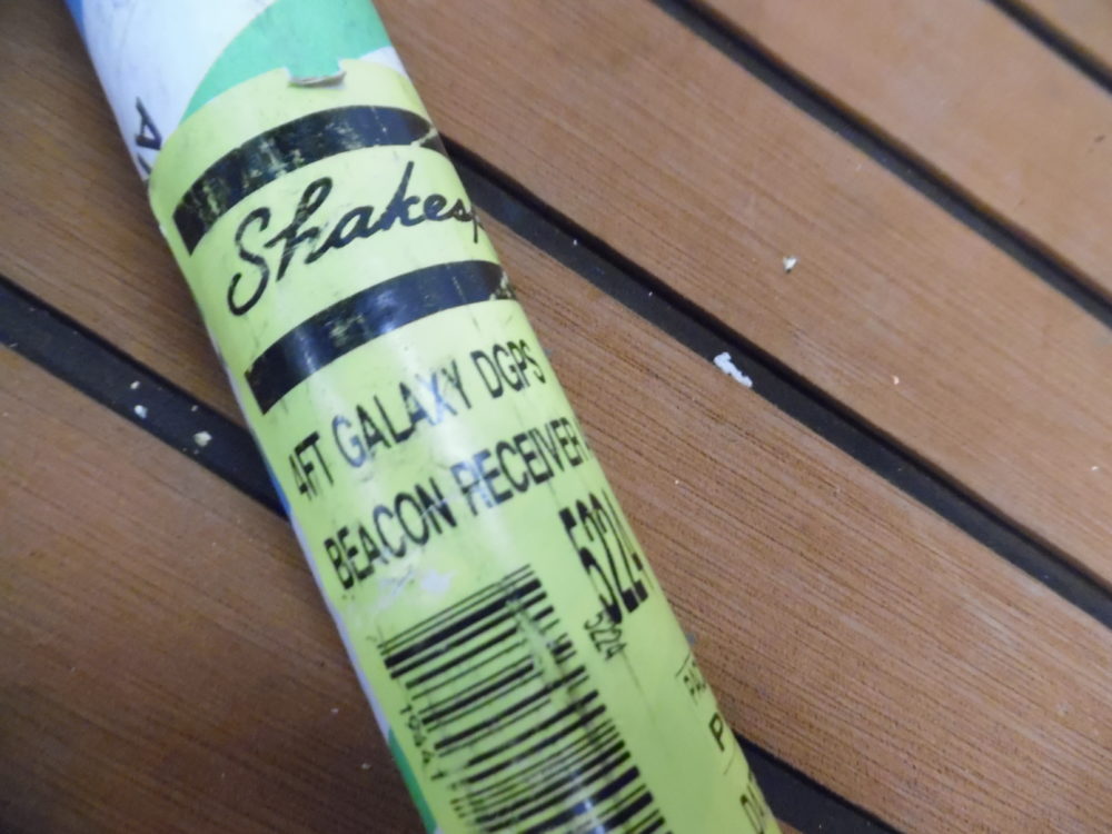 SHAKESPEARE 5224 GALAXY 4' LORAN C/DGPS WHIP BEACON RECEIVER MARINE ...