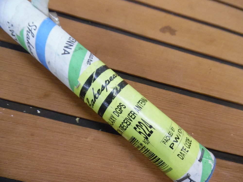 SHAKESPEARE 5224 GALAXY 4' LORAN C/DGPS WHIP BEACON RECEIVER MARINE ...