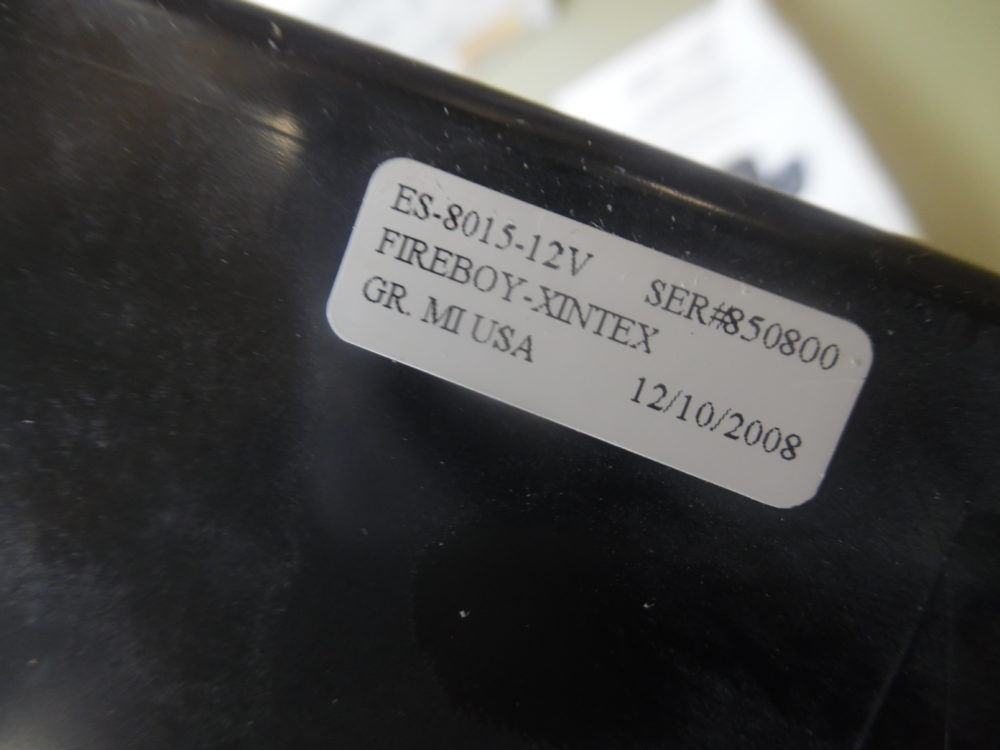 FIREBOY XINTEX ES-8015-01 MARINE ENGINE SHUTDOWN OVERRIDE SYSTEM - Max ...