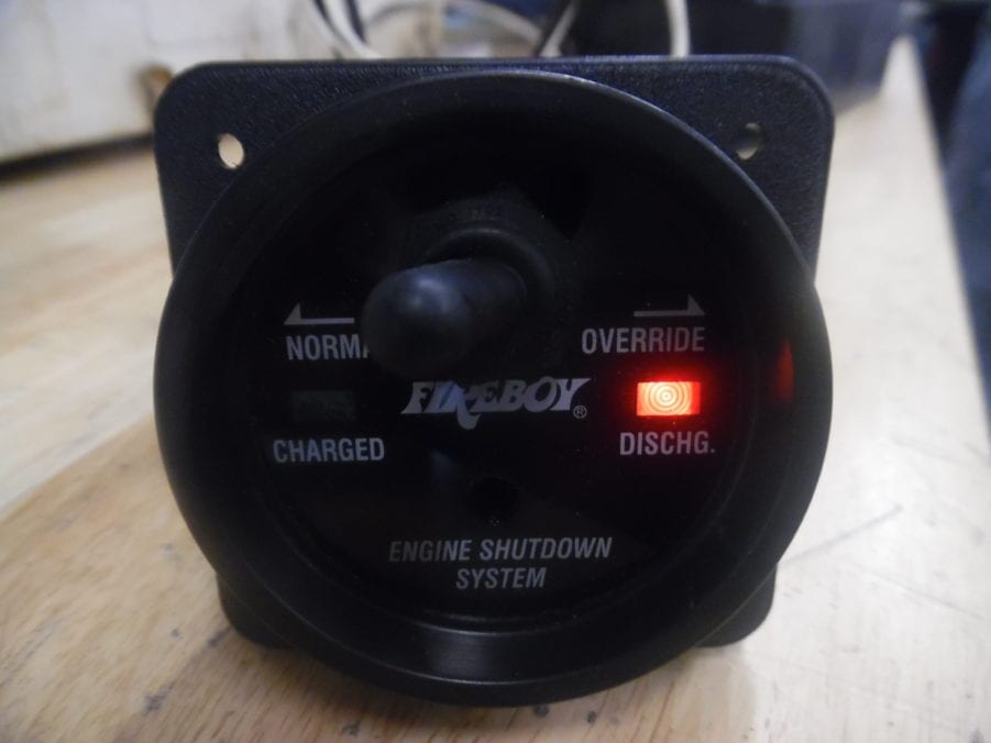 FIREBOY XINTEX ES-8015-01 MARINE ENGINE SHUTDOWN OVERRIDE SYSTEM - Max ...