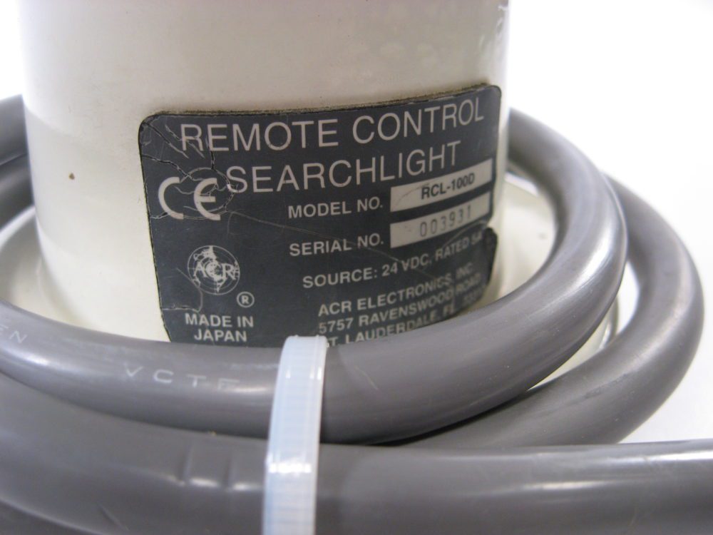 ACR RCL-100D Remote Control Search Light Kit (24V) -Fully Tested - Max ...