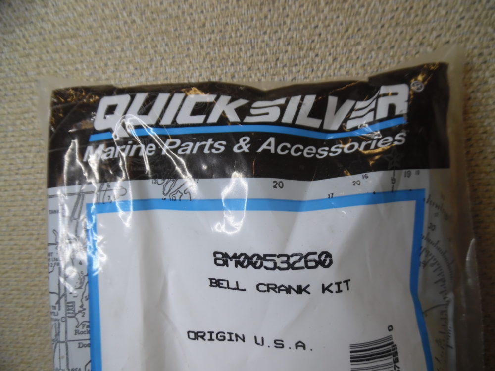 OEM Mercury Quicksilver 8M0053260 Marine Engine Bell Crank Kit - Max ...