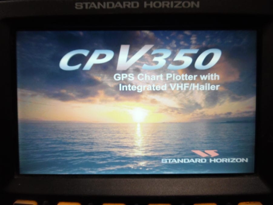 Standard Horizon GPS Chart CPV350 Chartplotter/VHF Display - 90 Day ...