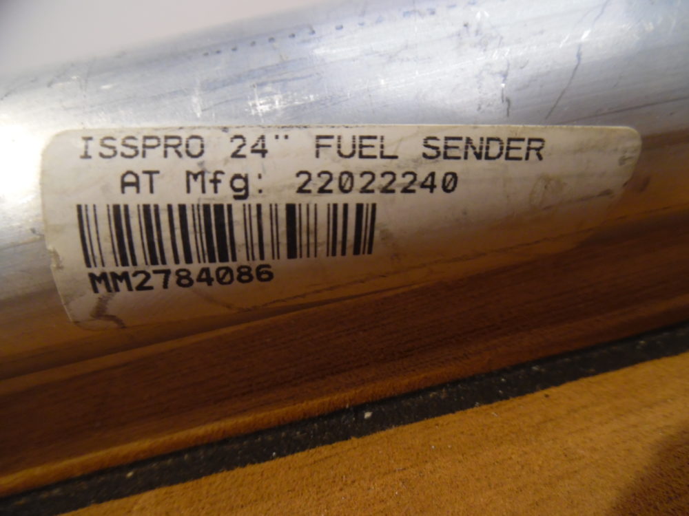 ISSPRO Ultimate 22022240 FUEL SENDER 24" - FREE US SHIPPING - Max ...