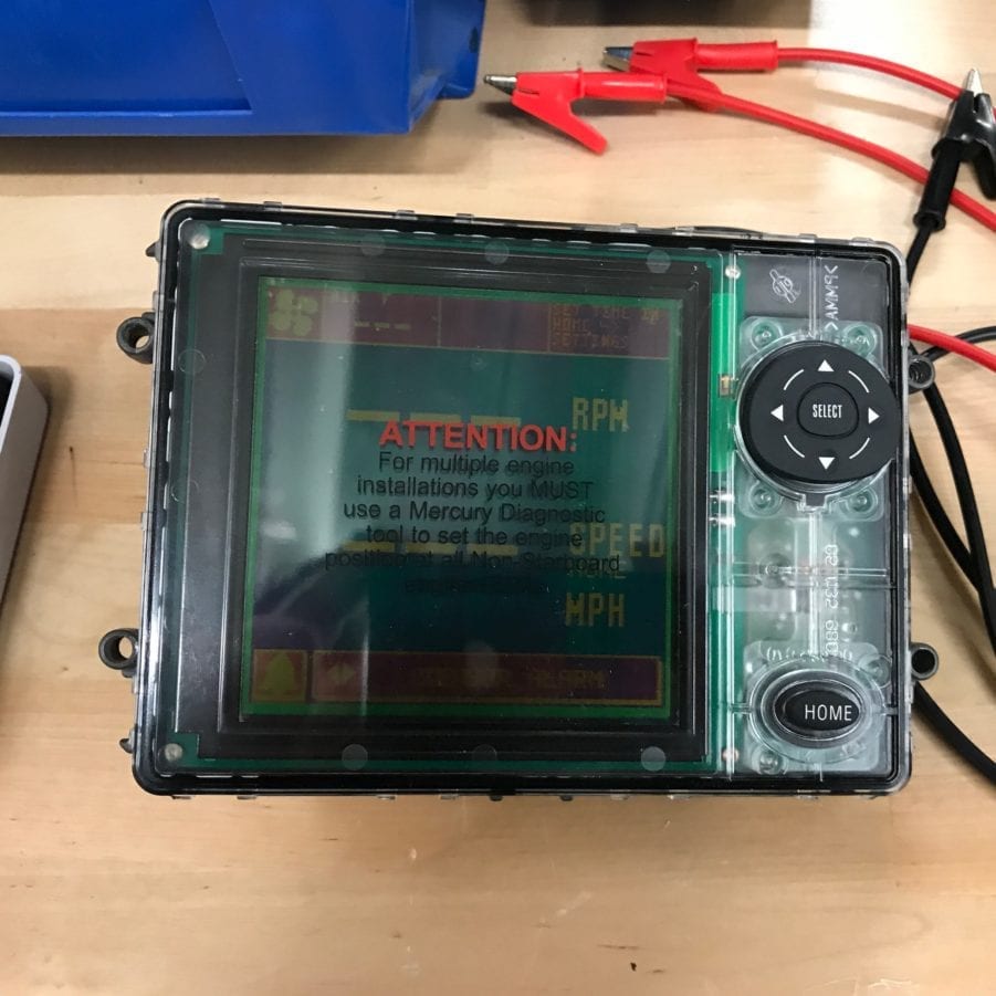 Mercury Smartcraft System View SC5000 79-879875 - LCD GOOD - Software ...