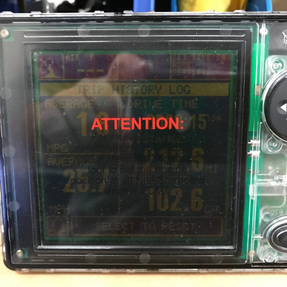 Mercury Smartcraft System View SC5000 79-879875 - LCD GOOD - Software ...