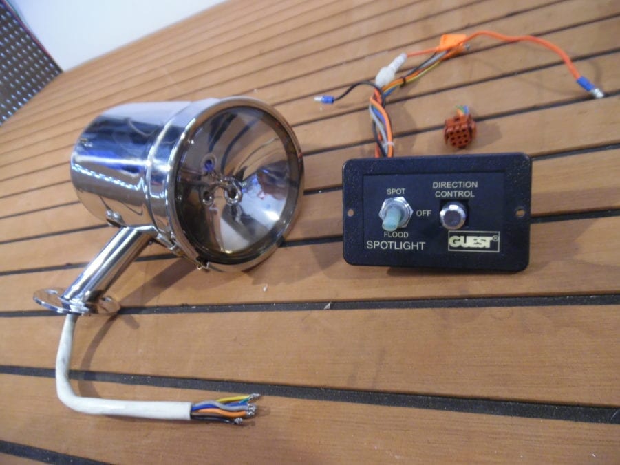 Guest 5" Spotlight Searchlight 12V Marine Light w/ Joystick Remote ...