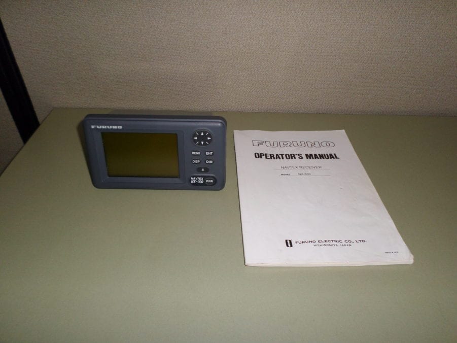 Furuno NX-300 Navtex Display - Power On Test Only- SCREEN 100% WORKING ...