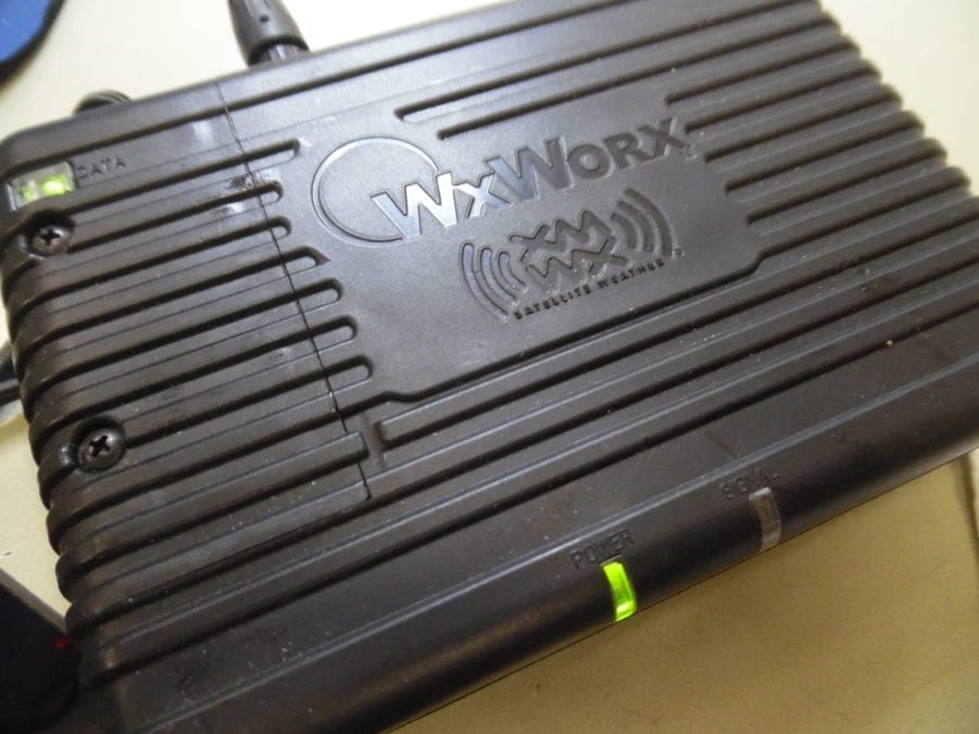 WxWorx REWX9ID XM WX Satellite Weather Data Receiver Box w/ Power Cable ...