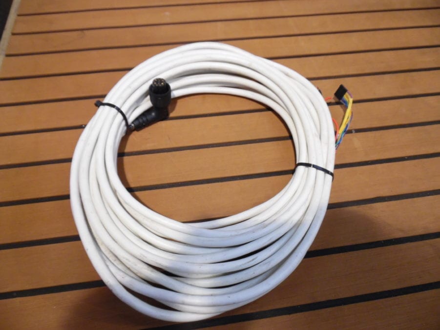 Raymarine 2kw 47 foot Analog Radar Dome Cable - Tested Working ...