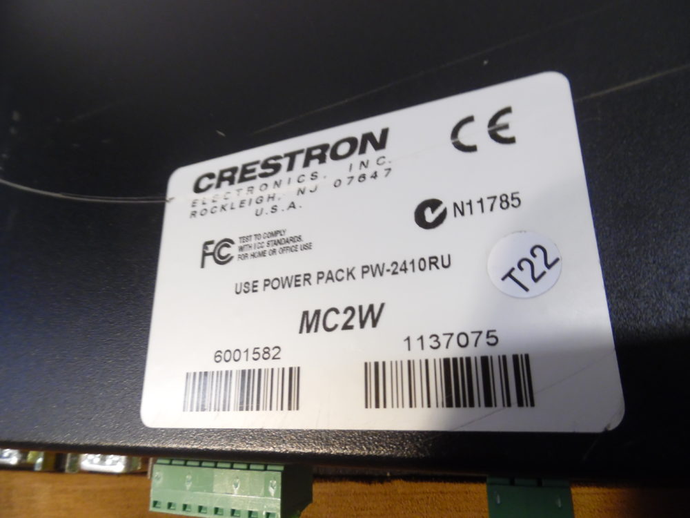 Crestron MC2W Professional Media Controller - Max Marine Electronics