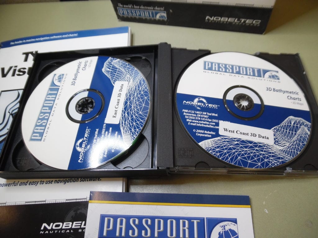 Nobeltec Marine Visual Navigation Software Electronic Nautical Charts ...