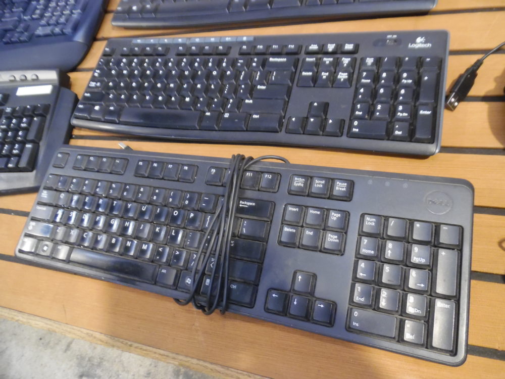 Logitech Dell Microsoft HP Keyboard and Mouse - LOT OF 11 - Max Marine ...